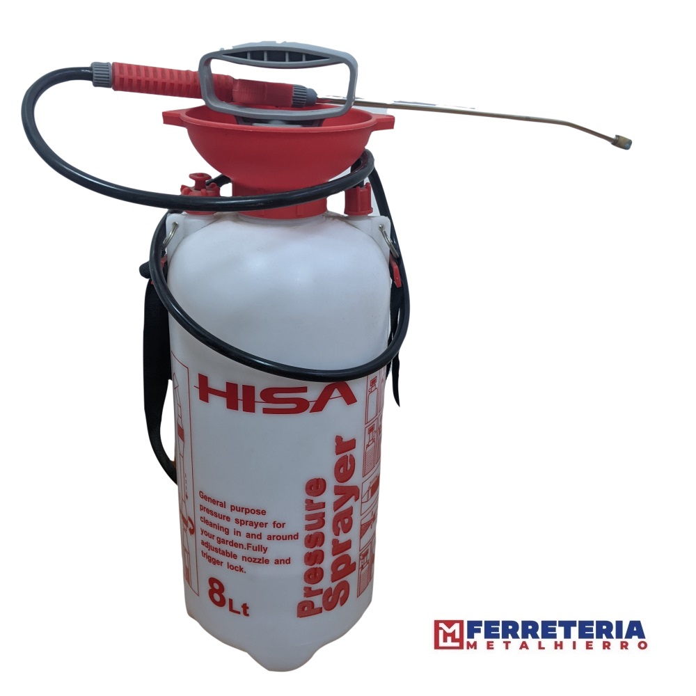 BOMBA MANUAL PARA FUMIGAR 8LTS MARCA HISA | FERRETERÍA METALHIERRO ...